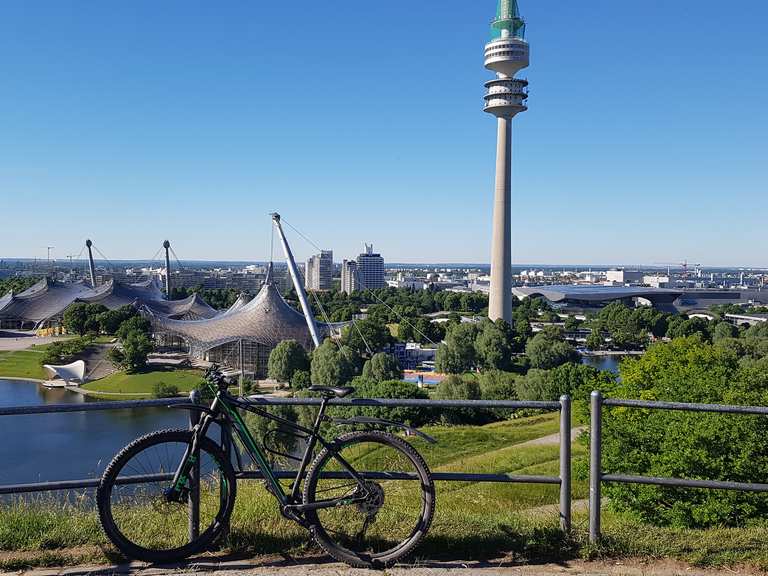 Olympiaberg – Schönste Aussicht über München Runde von Karlsfeld ...