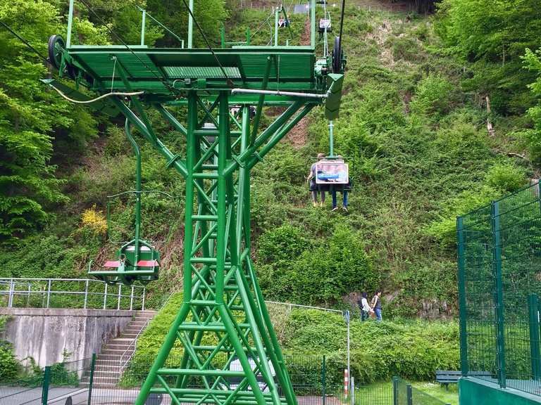 Burg Seilbahn Talstation: Wanderungen und Rundwege | komoot