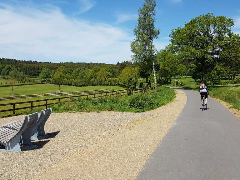 Rastplatz Vennbahn-Radweg bei Amel - Cycle Routes and Map | Komoot