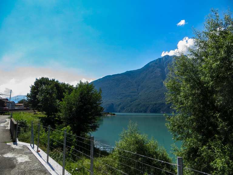 Lago di Mezzola: Mountainbike-Touren | komoot