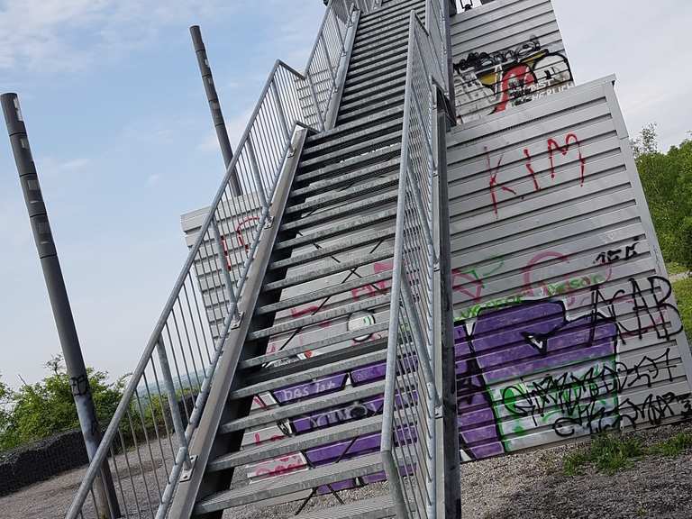 Himmelstreppe Millicher Halde: Wanderungen und Rundwege | komoot