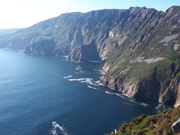 Sliabh Liag/Slieve League viewing platform Routes for Walking and ...