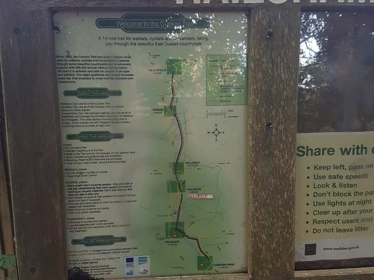 Cuckoo trail Cycle Routes and Map | Komoot