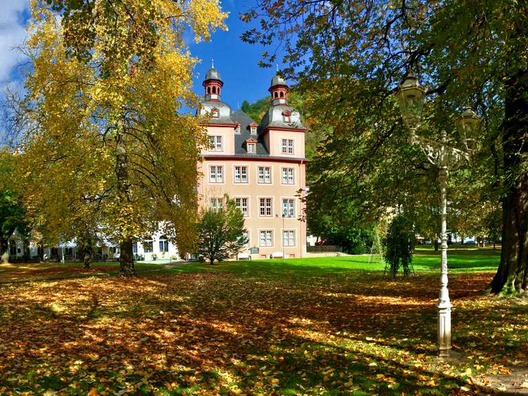 Karlsburg and Bathhouse (Four-Tower House) Routes for Walking and ...