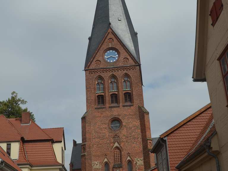Stadtkirche Hagenow - Cycle Routes and Map | Komoot