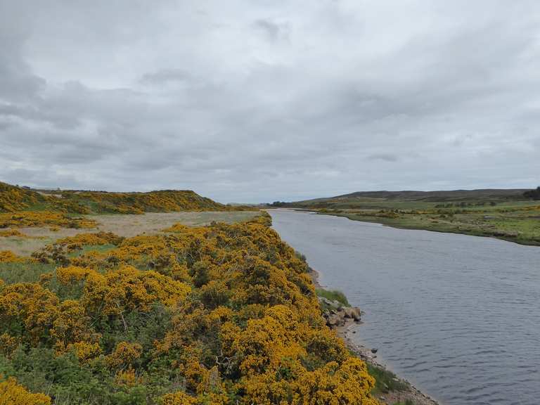 Old stone bridge over Halladale River : Radtouren und Radwege | komoot
