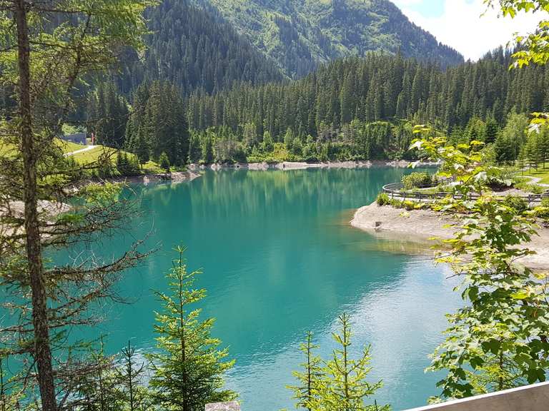 Verwallsee bei St. Anton am Arlberg/Tirol Mountain Bike Trails & Tracks ...