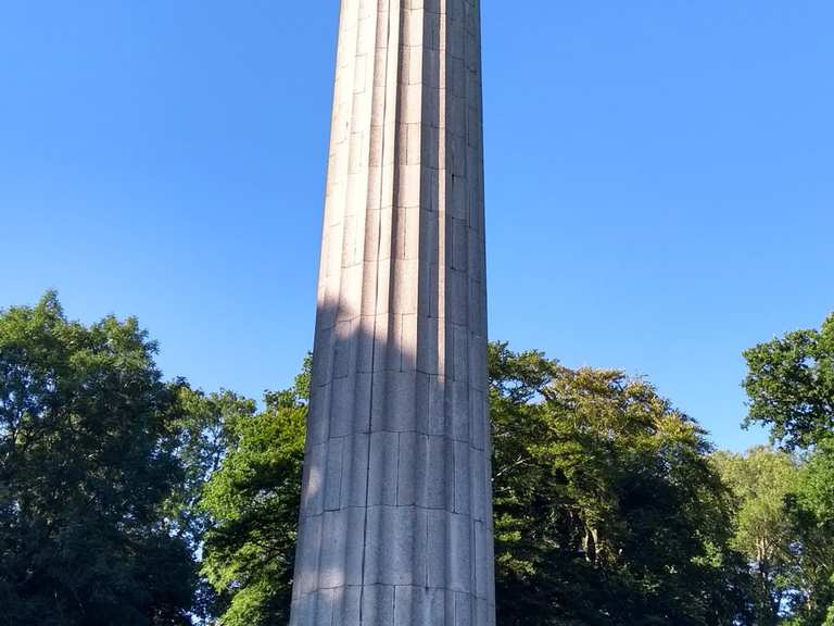 Bridgewater Monument at Ashridge Estate. Routes for Walking and Hiking ...