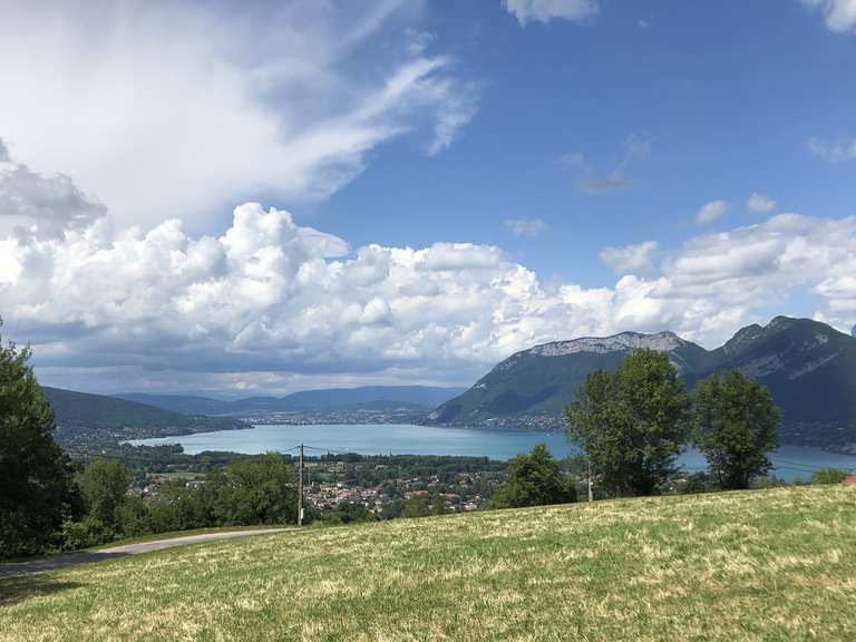 Semnoz at Col de la Forclaz — Loop in the Massif des Bauges Regional ...