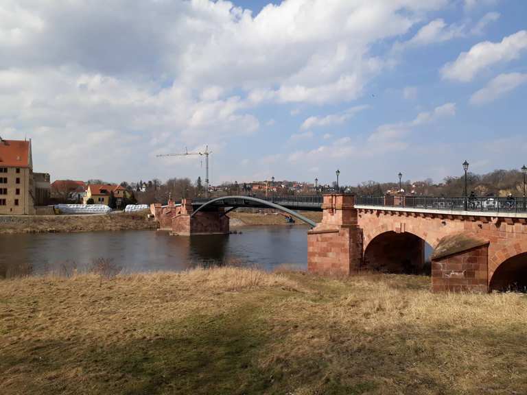 Pöppelmannbrücke in Grimma - Cycle Routes and Map | Komoot