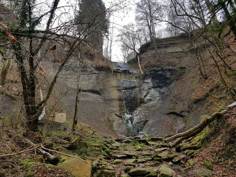 Wasserfall Zillhausen: Wanderungen und Rundwege | komoot