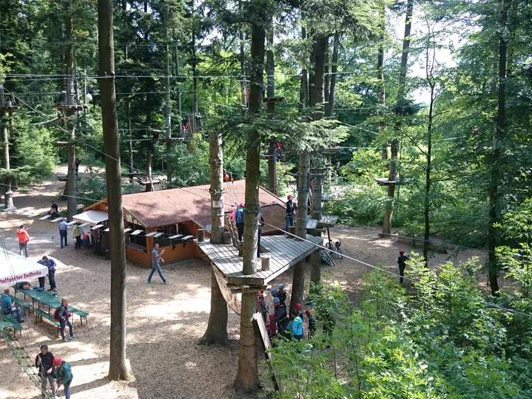 Biergarten/Kletterwald Rutesheim - Cycle Routes and Map | Komoot