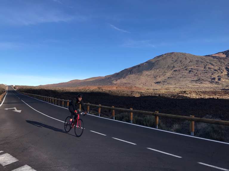 Road through Cañadas del Teide - Road Cycle Routes and Map | Komoot