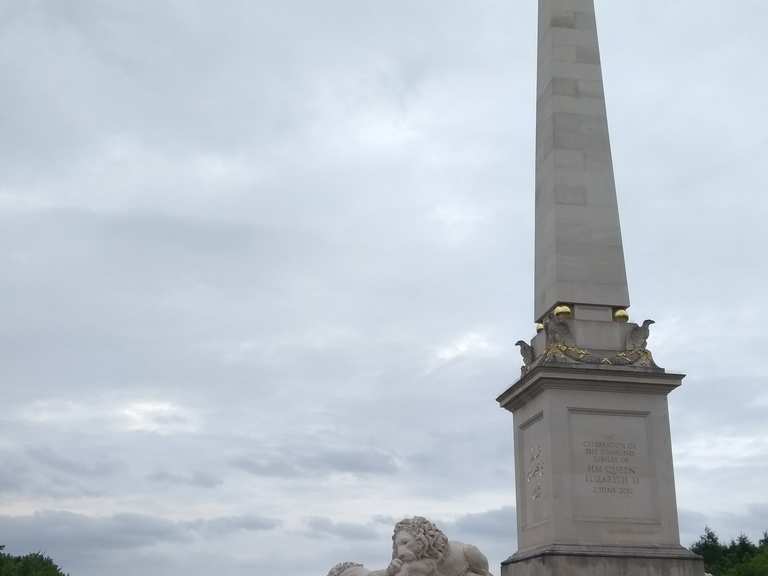 Diamond Jubilee Obelisk, Tusmore Park Routes for Walking and Hiking ...
