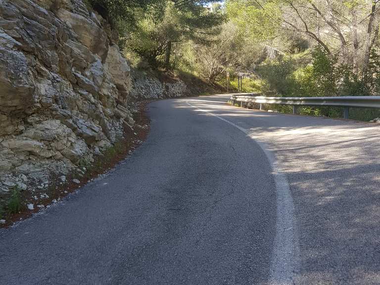 Anstieg des Coll de'n Esteve – Coll de sa creu Runde von Son Costa ...