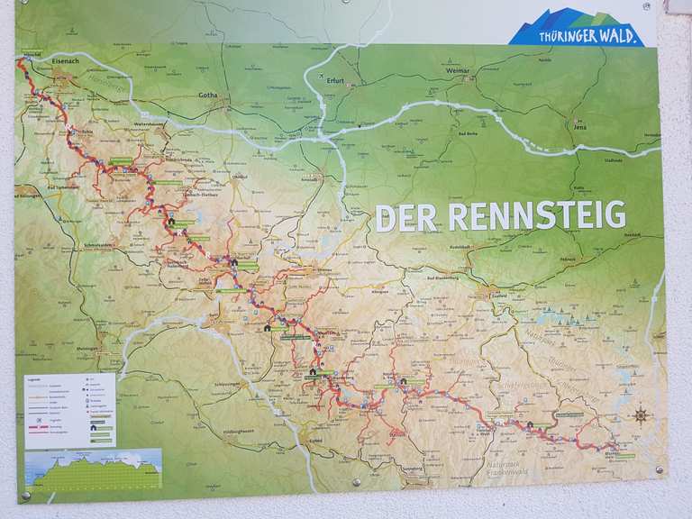 Hörschel (Rennsteig Start) - Cycle Routes and Map | Komoot