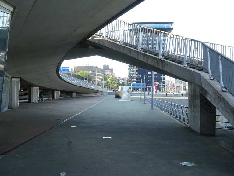 Erasmusbrug - Cycle Routes and Map | Komoot