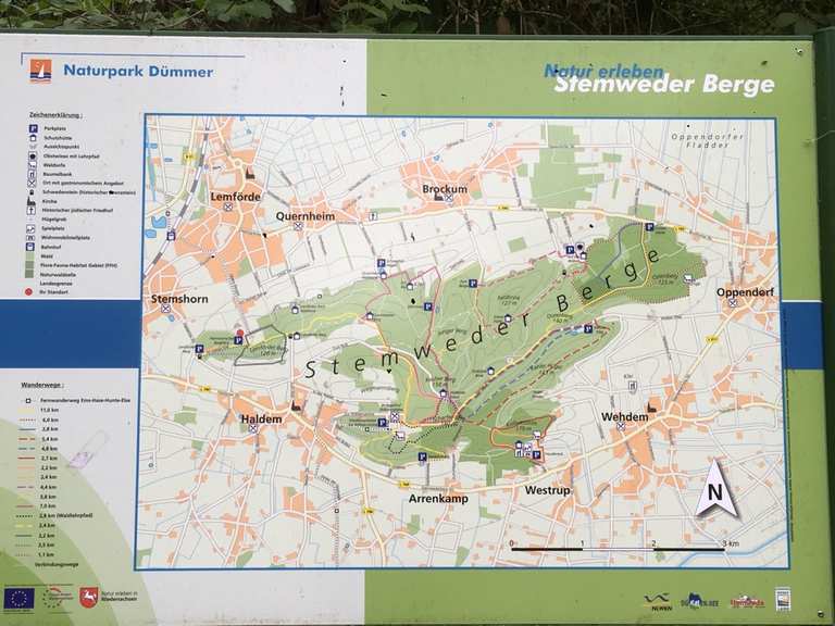 Stemweder Berge - Cycle Routes and Map | Komoot