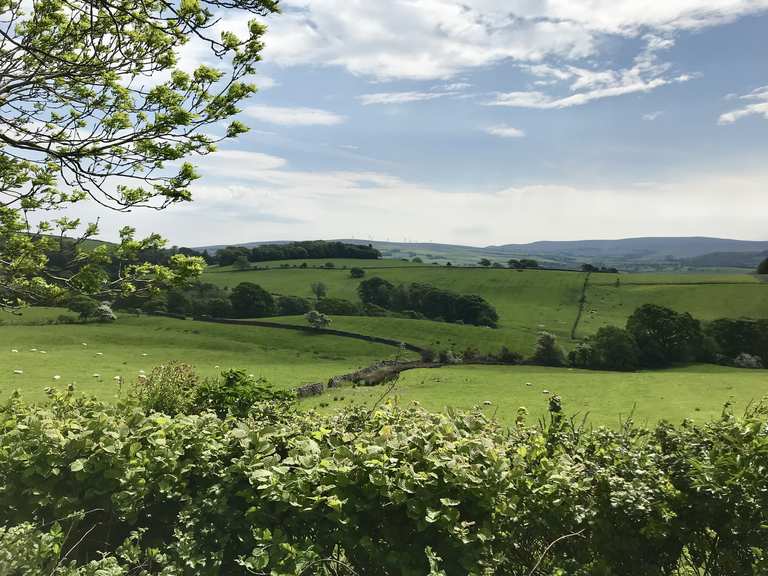 View of the Lune Valley Road Cycle Routes and Map | Komoot