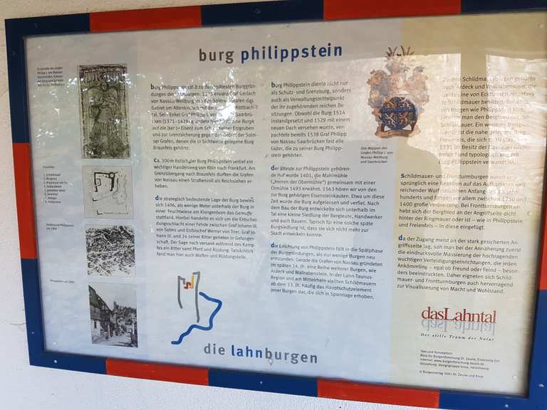 Burgruine Philippstein : Radtouren und Radwege | komoot