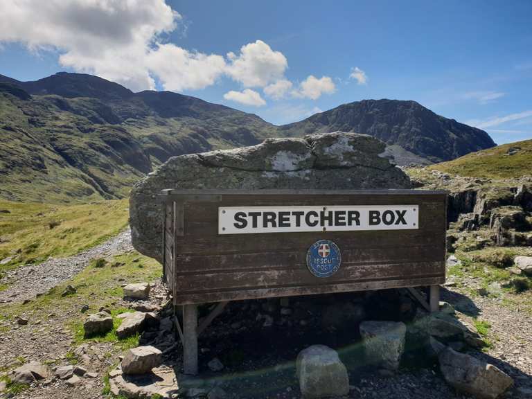 View of Styhead Tarn Routes for Walking and Hiking | Komoot