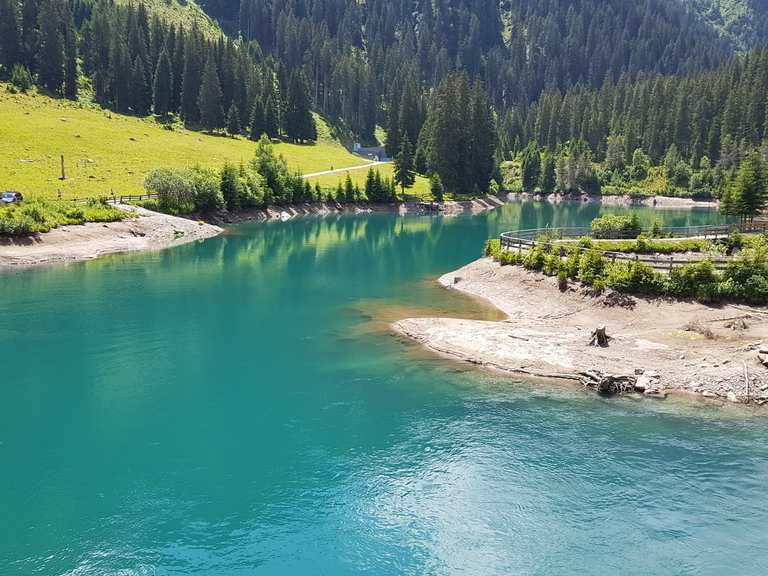 Verwallsee bei St. Anton am Arlberg/Tirol Mountain Bike Trails & Tracks ...