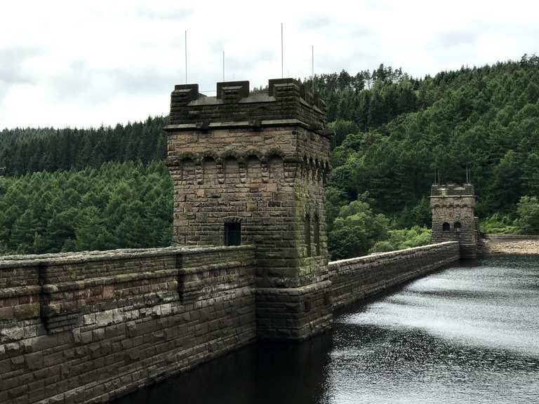 Derwent Dam Routes for Walking and Hiking | Komoot
