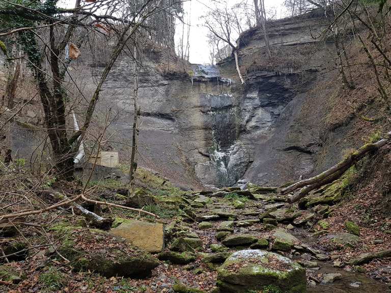 Wasserfall Zillhausen: Wanderungen und Rundwege | komoot