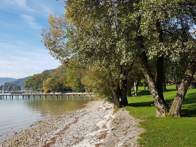 Badeplatz Litzlberg: Wanderungen und Rundwege | komoot