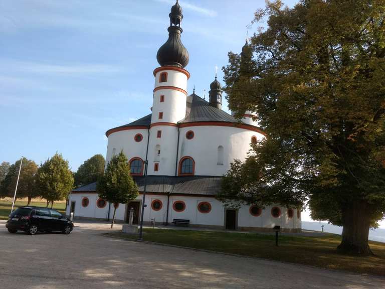 Feisnitz-Stausee – Dreifaltigkeitskirche Kappl Runde von Marktredwitz ...