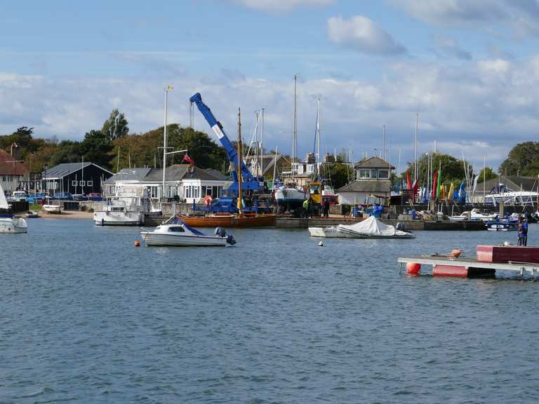 Keyhaven Harbour Routes for Walking and Hiking | Komoot