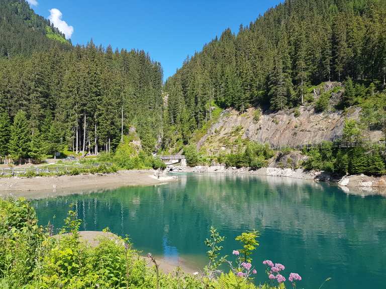 Verwallsee bei St. Anton am Arlberg/Tirol Mountain Bike Trails & Tracks ...