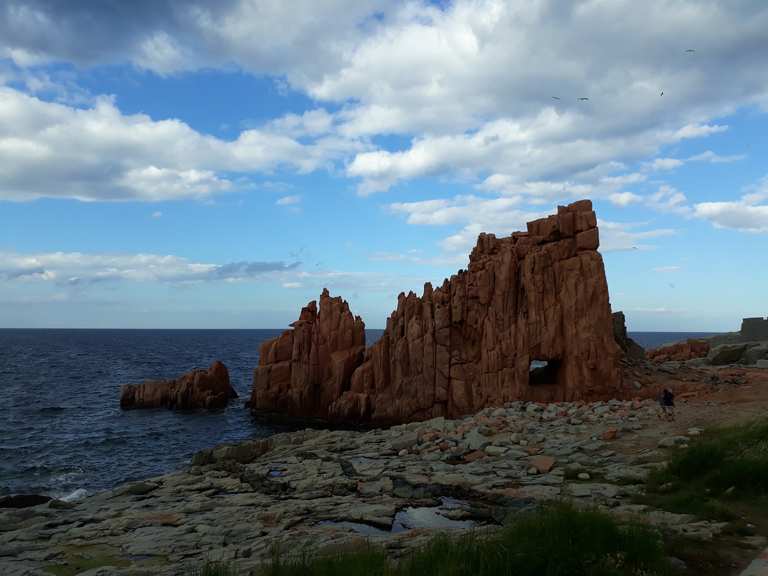 Rocce Rosse - Rote Felsen von Arbatax wandelroutes en hikes | Komoot