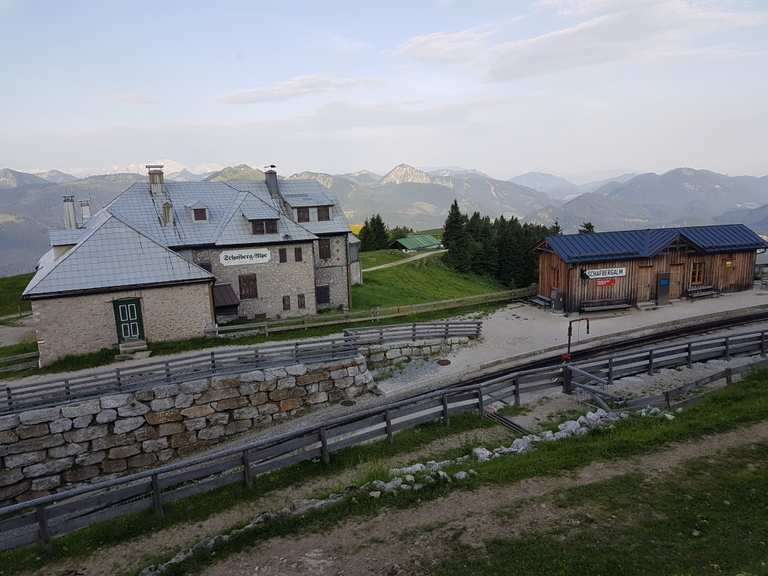 Schafbergalm Station (Schafberg Railway) Routes for Walking and Hiking ...