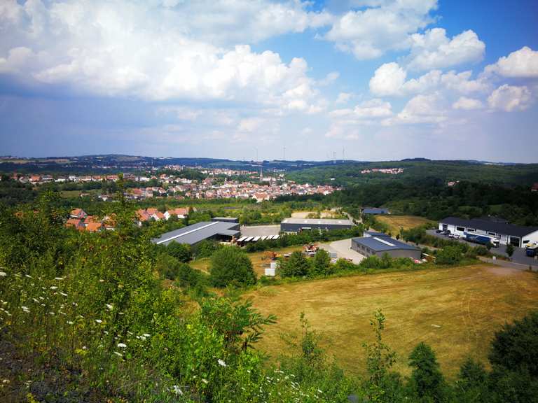 Die Runde an der halde - Itinéraires vélo et carte | Komoot