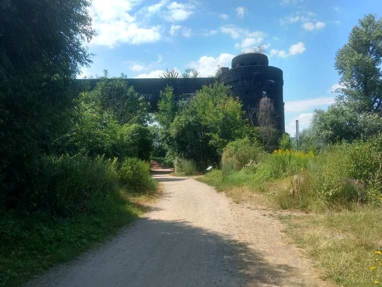Ruine Hindenburg Brücke - Bingen am Rhein, Mainz-Bingen | Cycling Tips ...