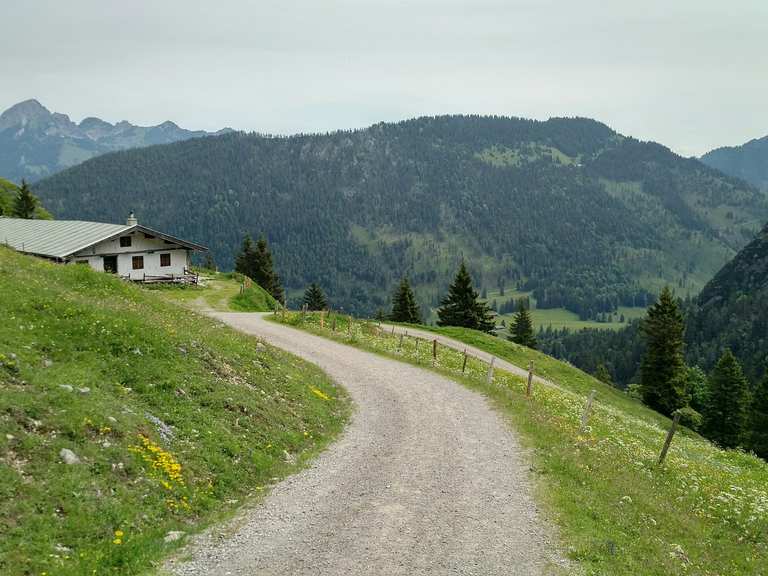 Soinsee – Panoramaabschnitt Runde von Bayrischzell | Mountainbike-Tour ...