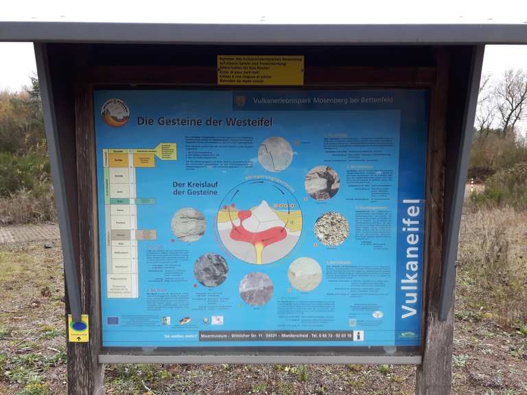 Vulkanerlebnispark Mosenberg bei Bettenfeld Routes for Walking and ...