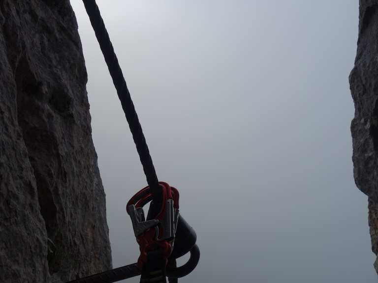 via ferrata routes en kaart | Komoot