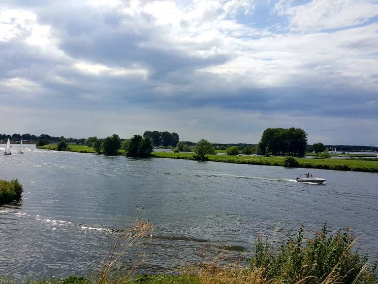 Roer monding in de Maas - Cycle Routes and Map | Komoot