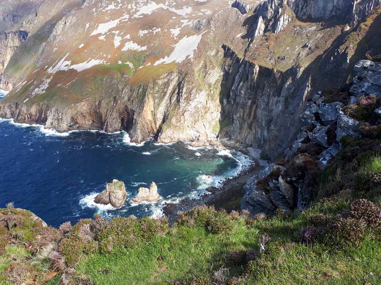 Sliabh Liag/Slieve League viewing platform Routes for Walking and ...
