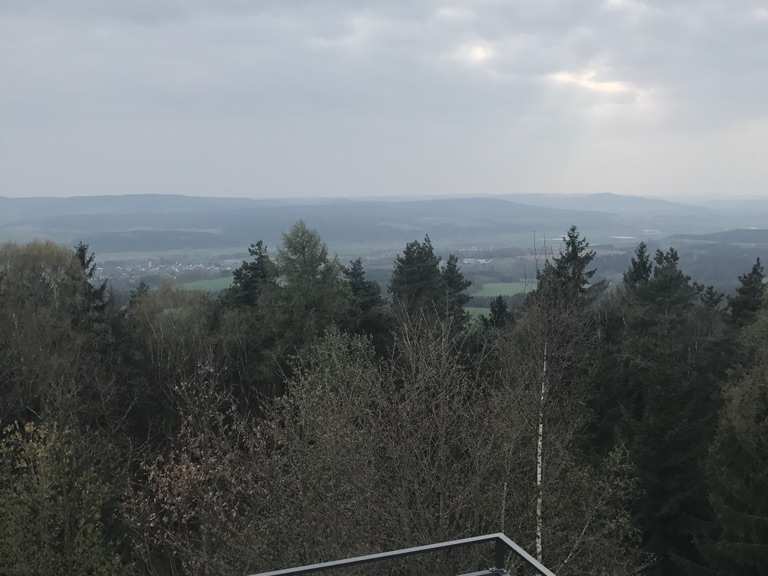 Patersberg-Turm „Schau dich um“ - Mountain Bike Trails & Tracks | Komoot