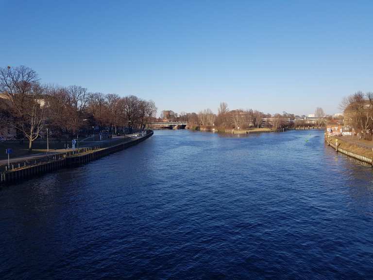 Blick auf die Mündung der Spree in die Havel Routes for Walking and ...