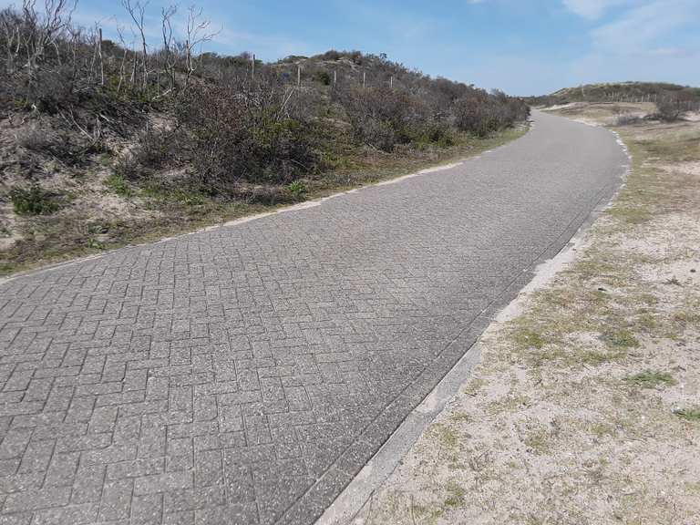 Mooi fietspad door de duinen Cycle Routes and Map | Komoot