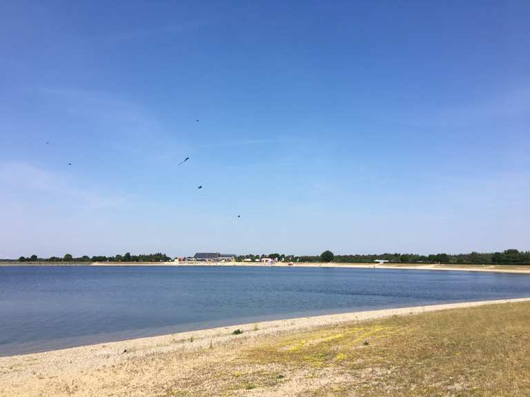 Plage nord du Speicherbecken Geeste - Itinéraires vélo et carte | Komoot