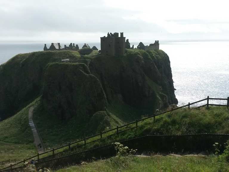 Dunnottar Castle - Cycle Routes and Map | Komoot