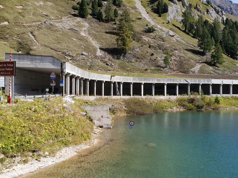 Passo Fedaia Road Cycle Routes and Map | Komoot