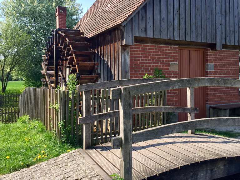 Historische Ölmühle Michelau - Itinéraires vélo et carte | Komoot