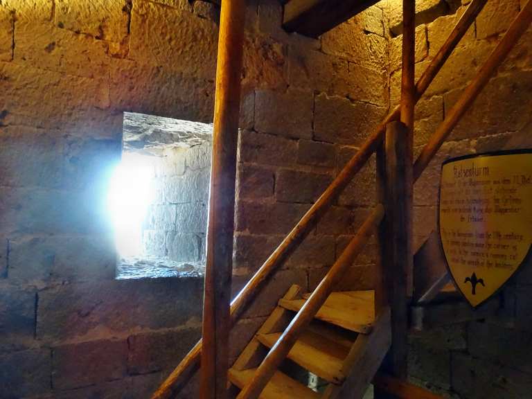 Burg Katzenstein: Wanderungen und Rundwege | komoot