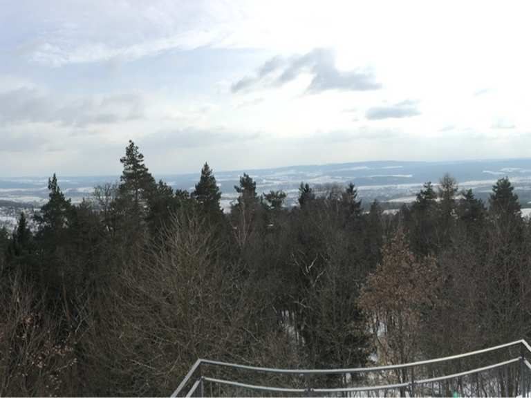 Patersberg-Turm „Schau dich um“ - Mountain Bike Trails & Tracks | Komoot